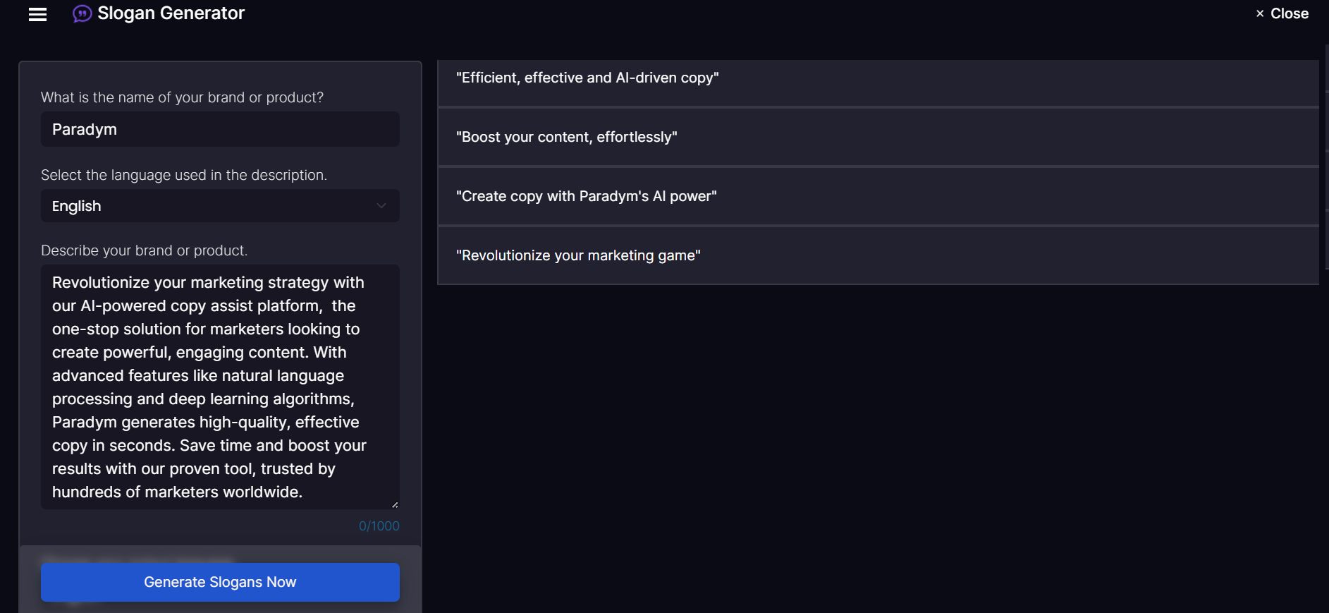 Saved Projects – Paradym Resources